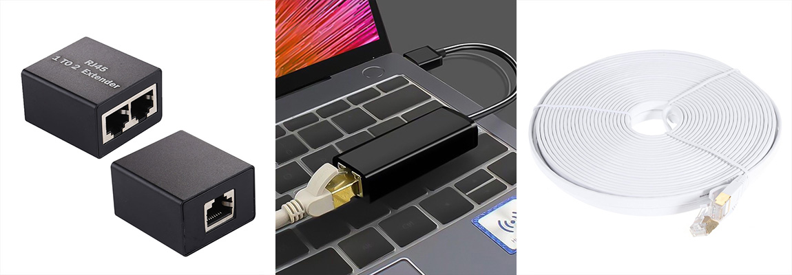 Netzwerk Lan Adapter und Netzwerkkabel online kaufen