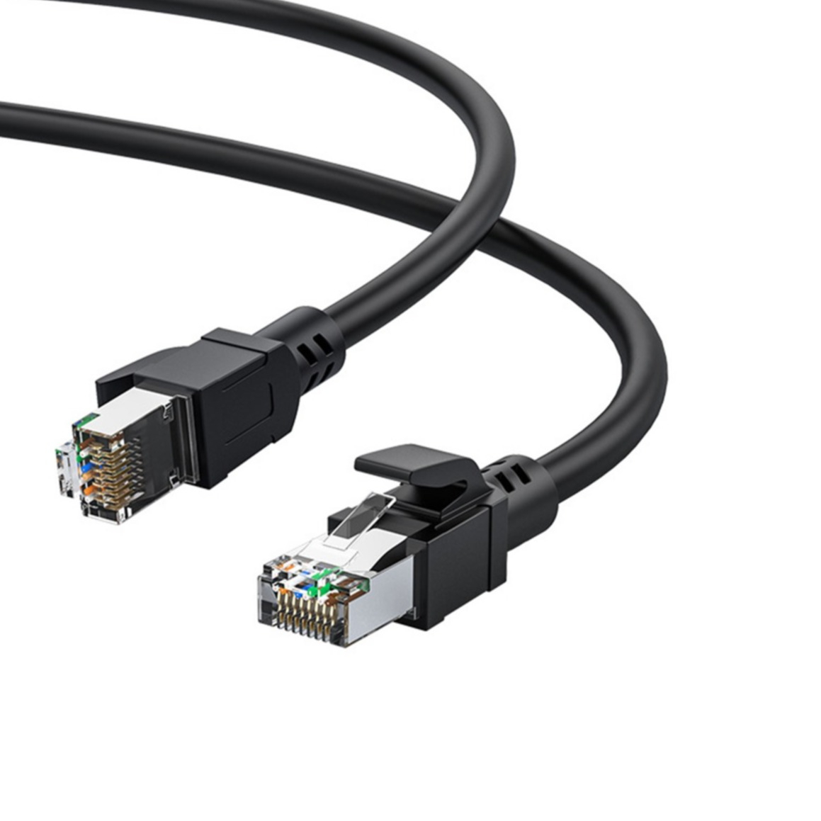 2m CAT 8 Ethernet LAN RJ45 Netzwerk Kabel 40 Gbit/s