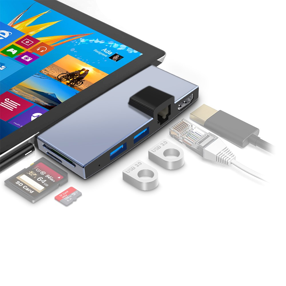 Microsoft Surface Pro 6/5/4 USB Multiport Adapter