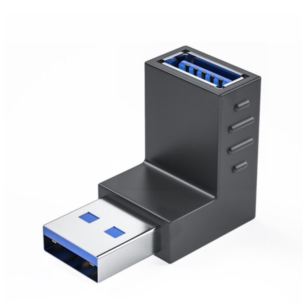 USB A auf USB A Adapter 90 Grad-Winkel (abwärts)