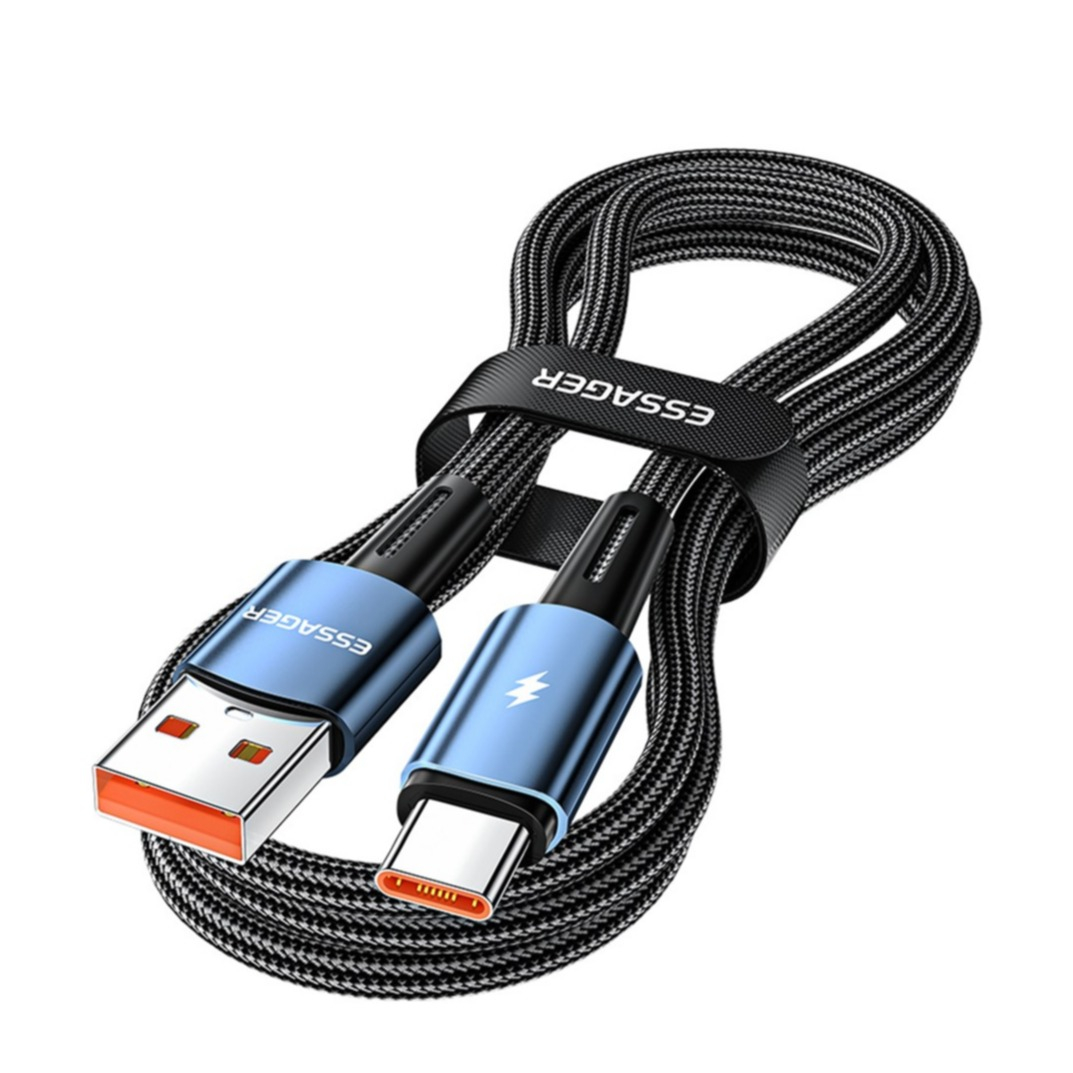 Ladekabel USB A auf USB C 120W Essager Fast Charge