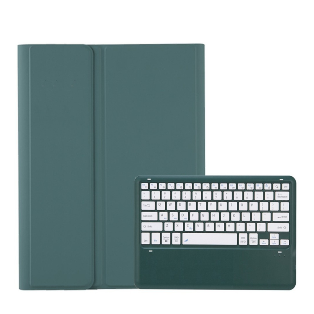 Galaxy Tab S9 Ultra Bluetooth-Tastatur Tasche Dunkelgrün