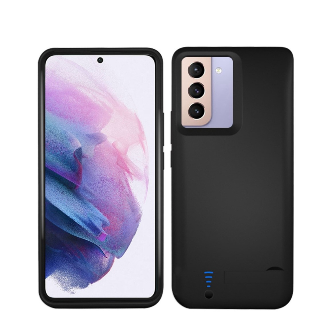 Samsung Galaxy S21 FE 5G Akku Case (5000mAh) Schwarz