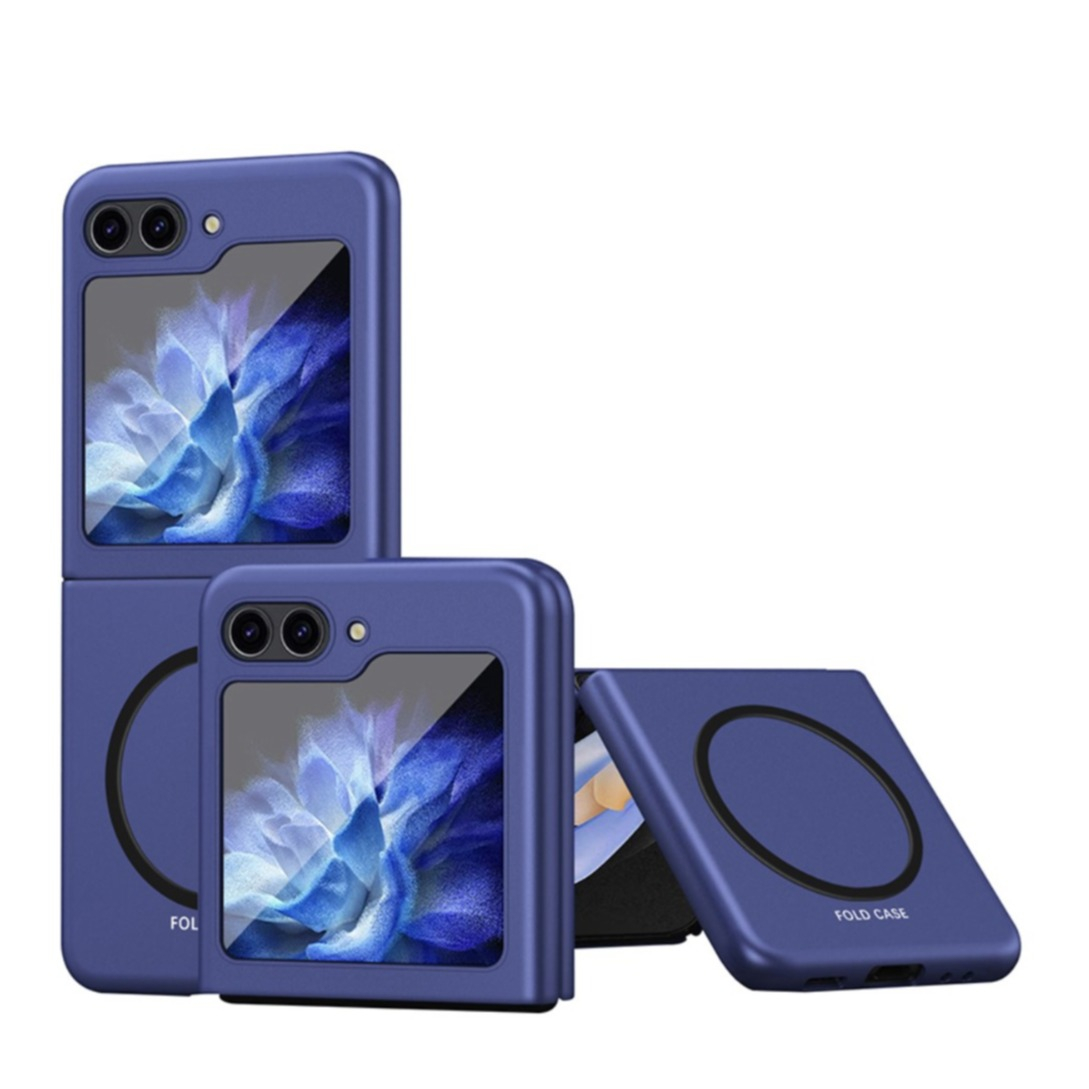 Galaxy Z Flip6 Soft Touch Hardcase Hülle in Blau