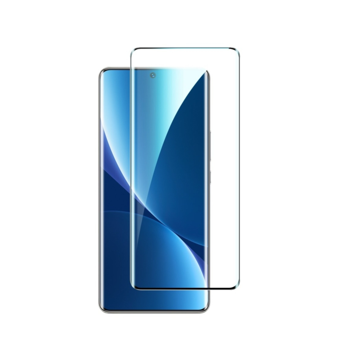 Xiaomi 12 / 12X Vollbild Curved Panzer Schutzglas