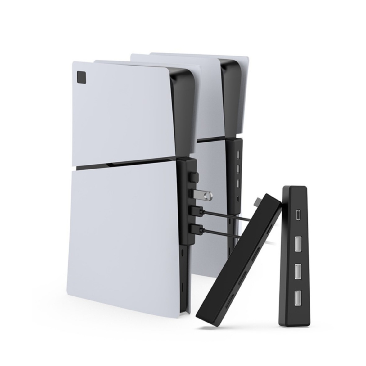 Sony PS5 Slim Multiport HUB mit 3x USB A / USB C