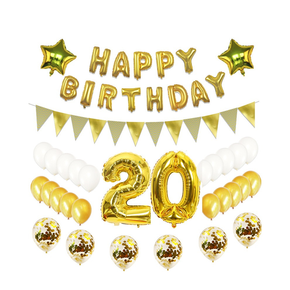 Fabelhafte Deko 20 Geburtstag Bilder