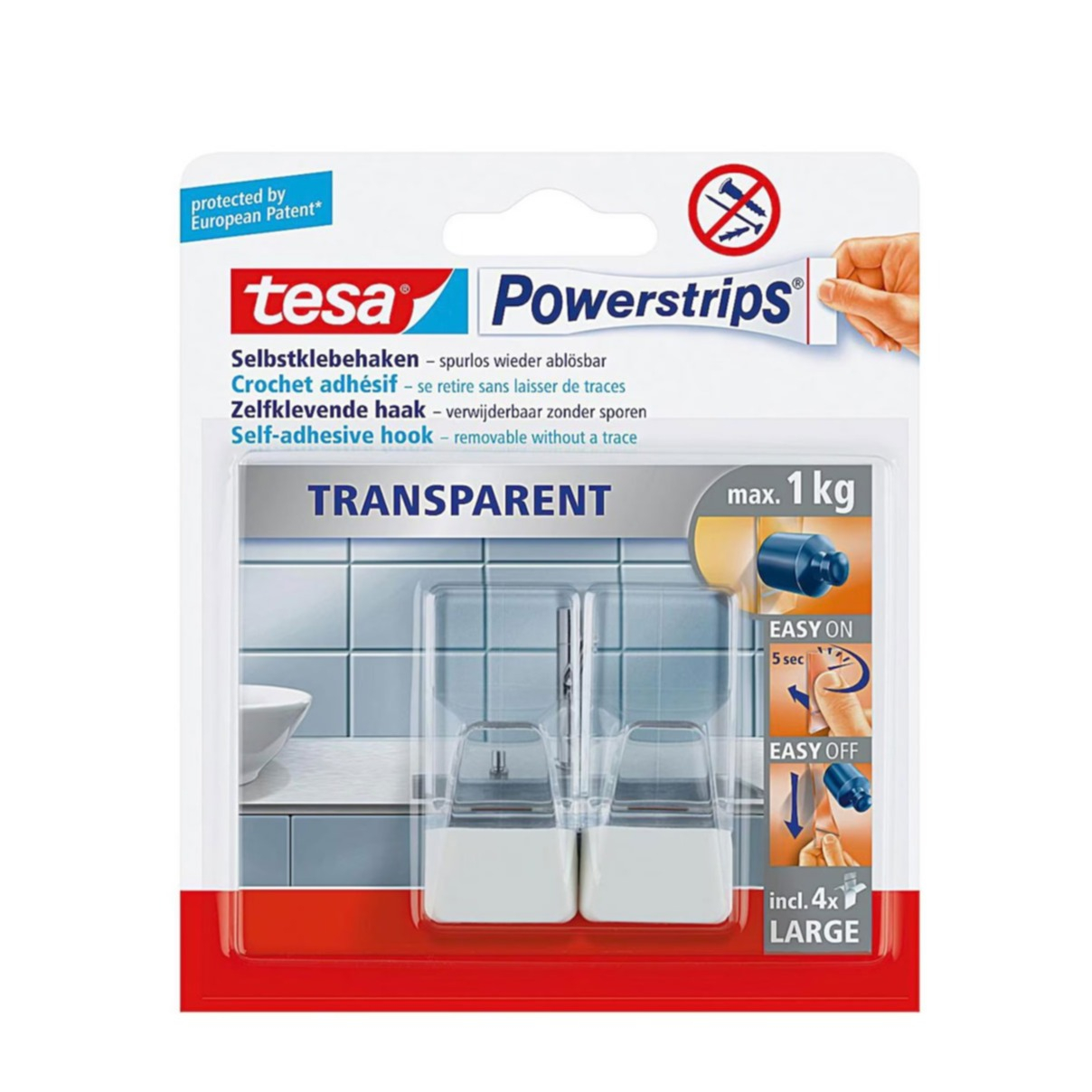 Tesa Powerstrips Haken