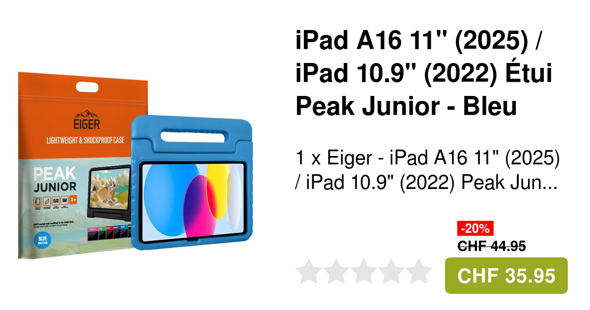 %manufacturer# iPad A16 11" (2025) / iPad 10.9" (2022) Junior Case