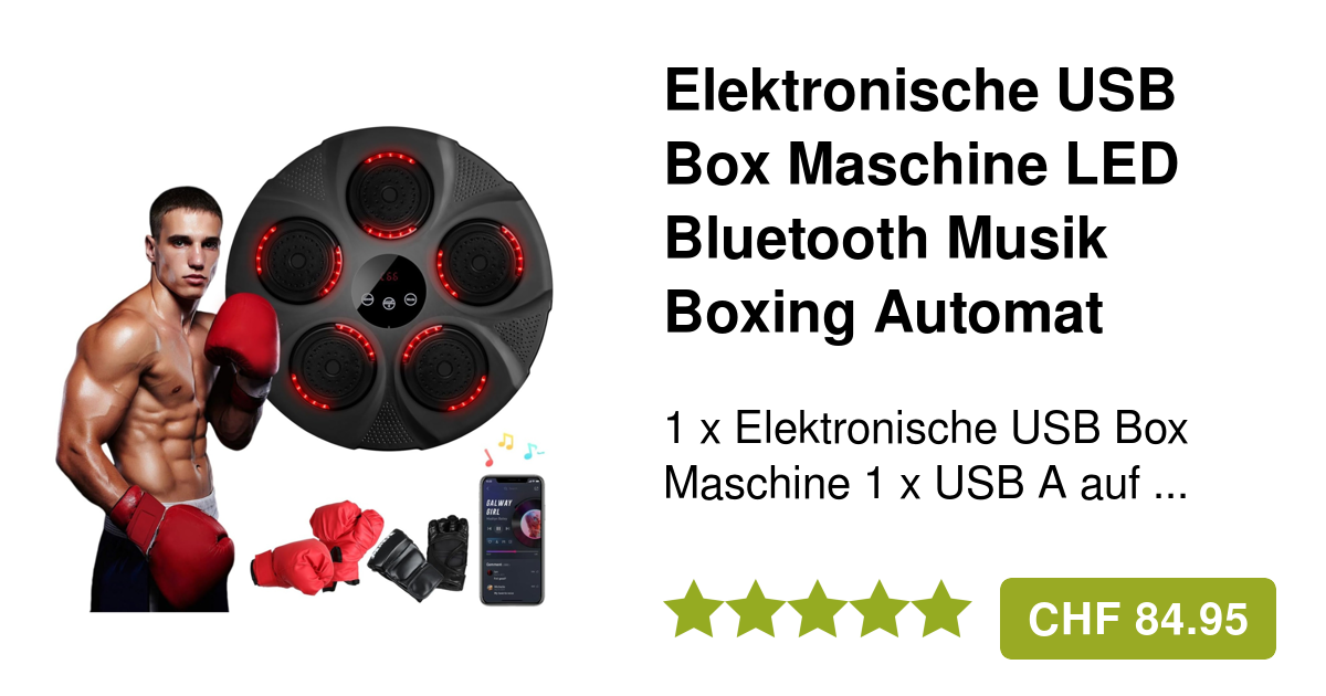 Elektronische USB Box Maschine Bluetooth Automat