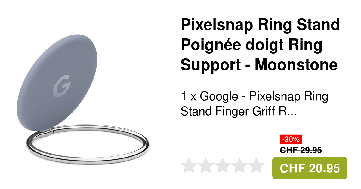 Google Pixelsnap Ring Stand Finger Griff Ring Support