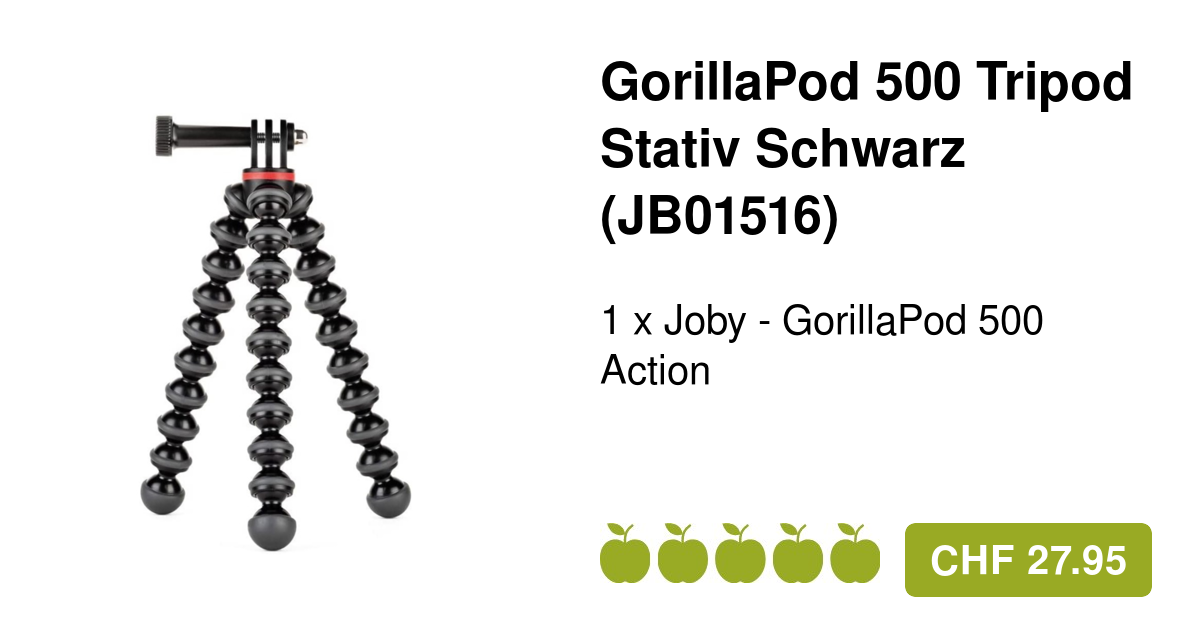 Joby GorillaPod 500 Action Tripod Stativ Halterung
