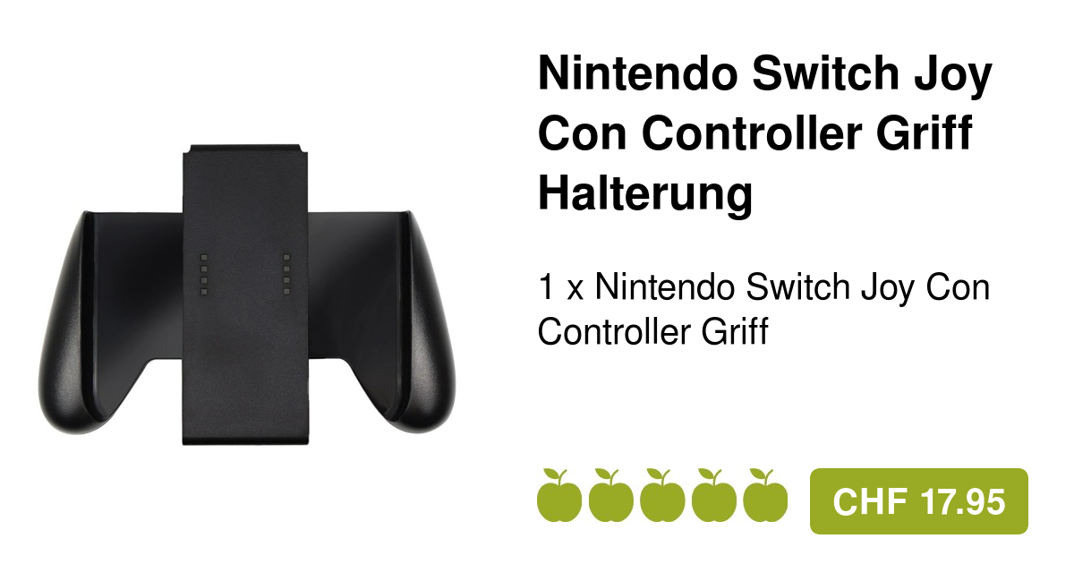 Nintendo Switch Joy Con manette support de poignée