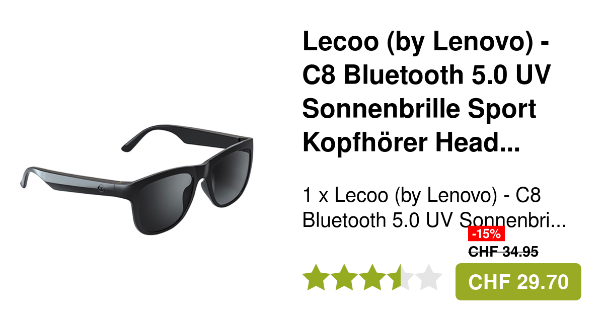 Lecoo by Lenovo C8 Pro Bluetooth Open-Ear Kopfhörer