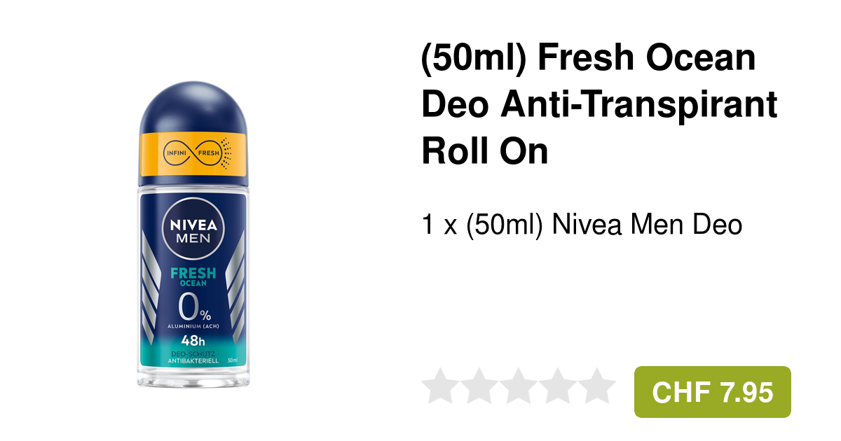 Nivea Men (50ml) Fresh Ocean Deo Anti-Transpirant