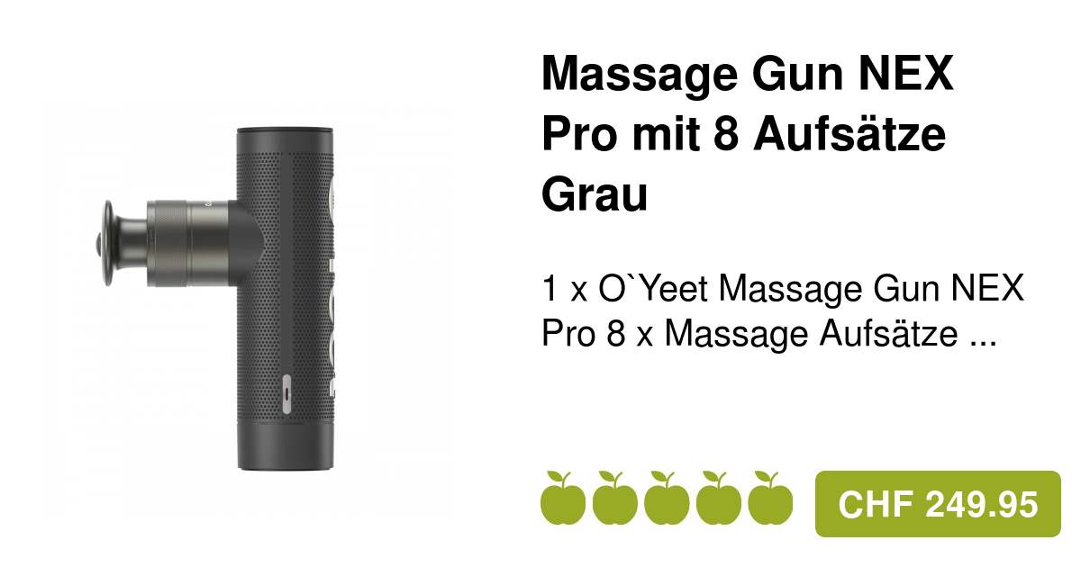 O`Yeet Massage Gun NEX Pro Muskelmassagepistole