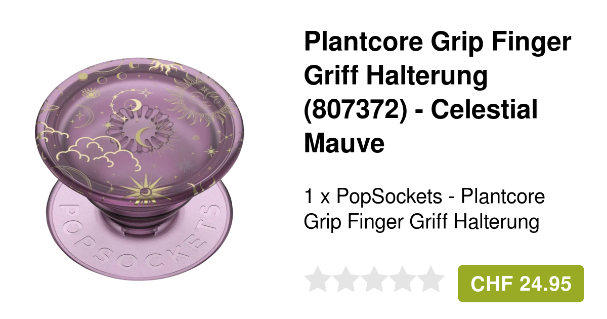 PopSockets - Plantcore Grip Finger Griff Halterung