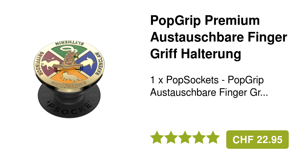 PopSockets - PopGrip Premium Enamel Spinner Sorting Hat