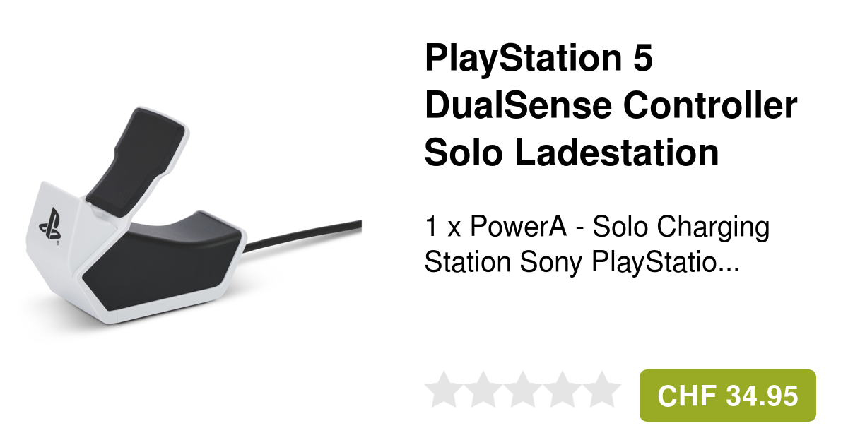 PowerA PlayStation PS5 Controller Solo Ladestation