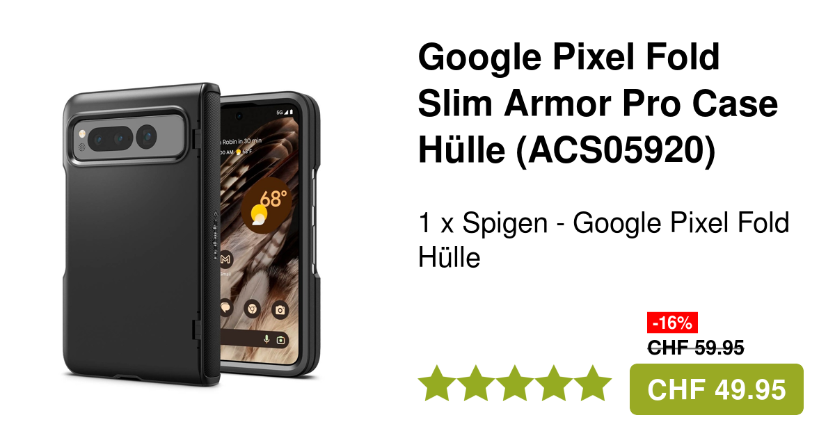 Spigen Google Pixel Fold Slim Armor Pro Case Hülle