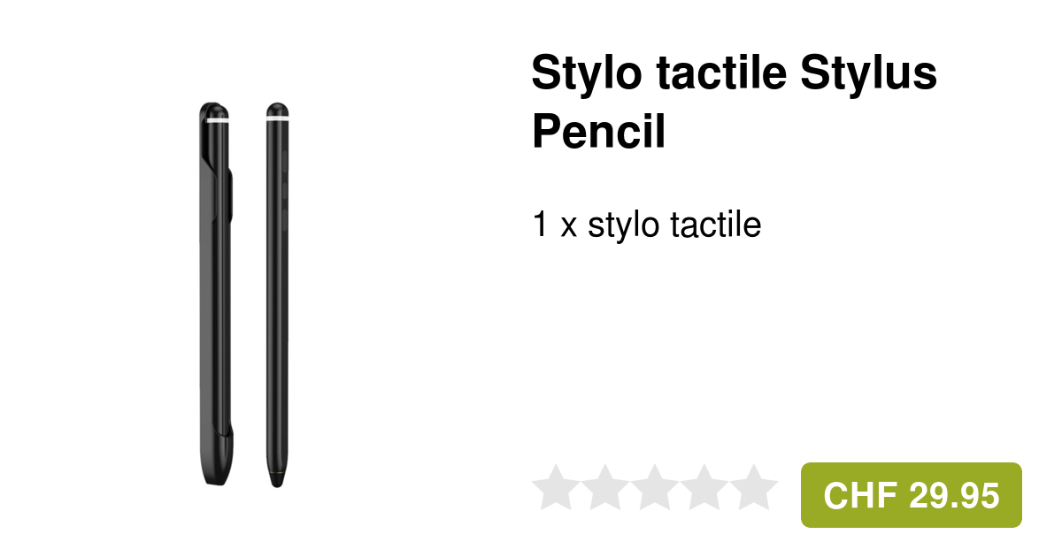 Stylet pour Samsung Galaxy Z Fold7 5G en noir