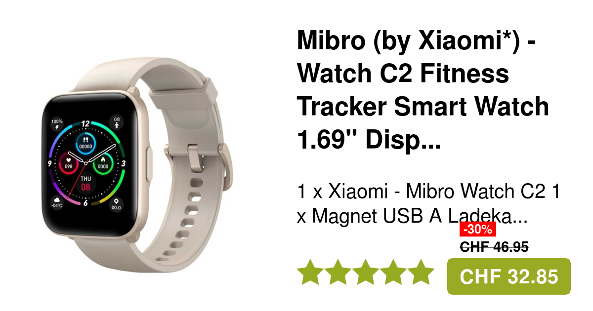 Xiaomi - Mibro Watch C2 Tracker de fitness - Beige